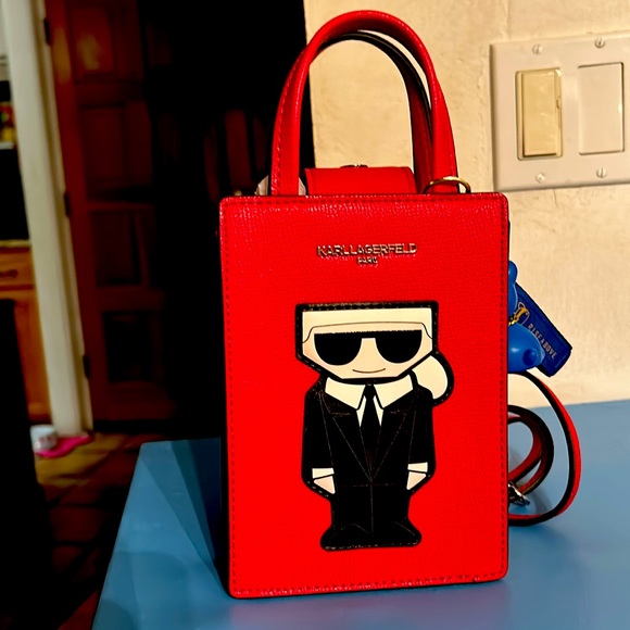 Karl Lagerfeld | Bags | Karl Lagerfeld Little Red Bag Nwt | Poshmark